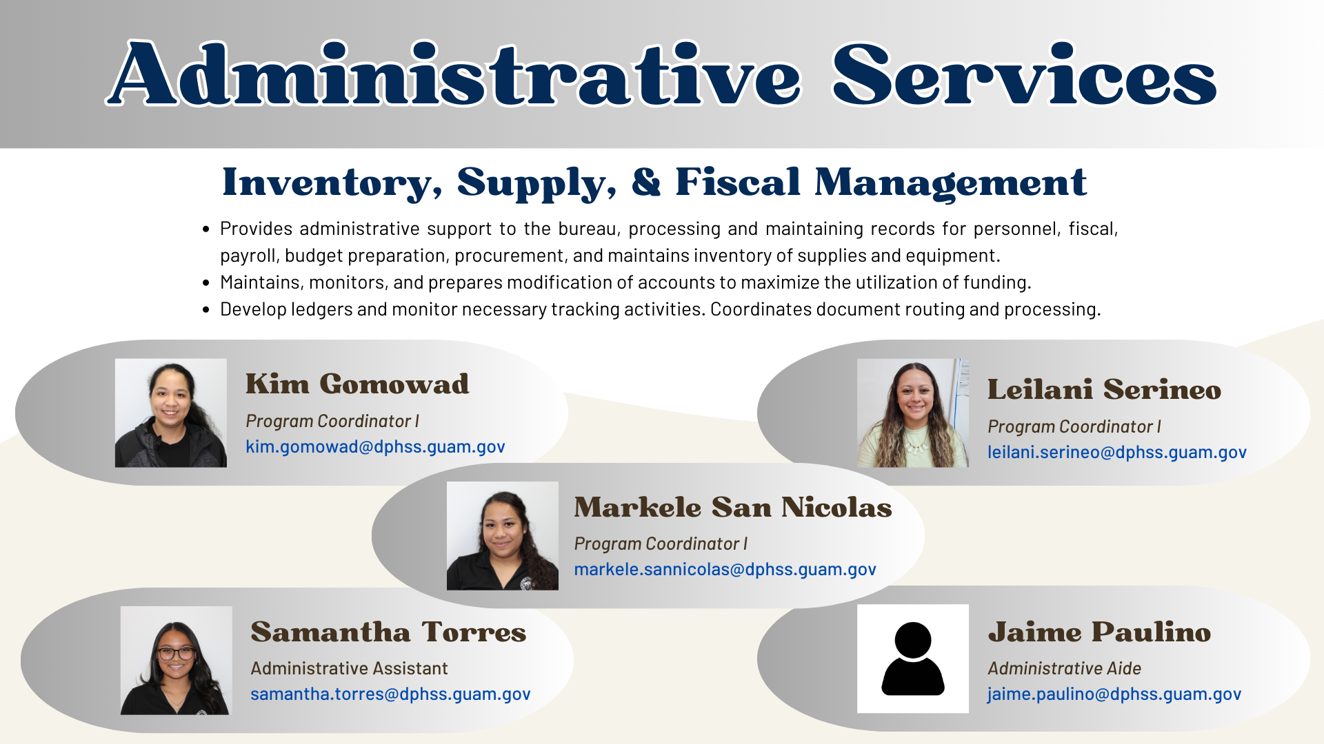 Overview of the Bureau of Child Care Services (BCCS) - Guam Child Care ...